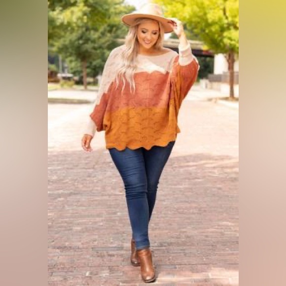 ANDREE BY UNIT | Sweaters | Andree By Unit Tricolor Block Sweater Size ...